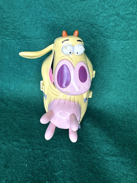 CARTOON NETWORK COW and Chicken Pocketoons Microland Play Set VERY RARE ...