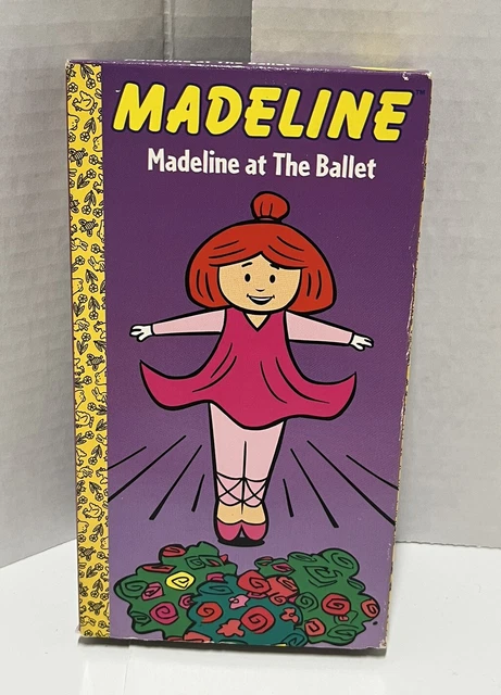 MADELINE AT THE Ballet (VHS, 1993) DIC Golden Books Plummer £2.65 ...