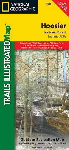 NATIONAL GEOGRAPHIC MAPS Hoosier National Forest (Map) EUR 45,73 ...