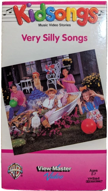 KIDSONGS VERY SILLY Songs VHS Tape 1991 View-Master Video Sing Along ...