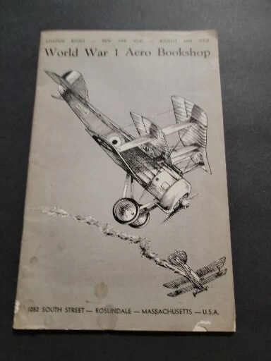 WORLD WAR I Aero Bookshop Catalog 9 Military & Aviation Films Magazines ...