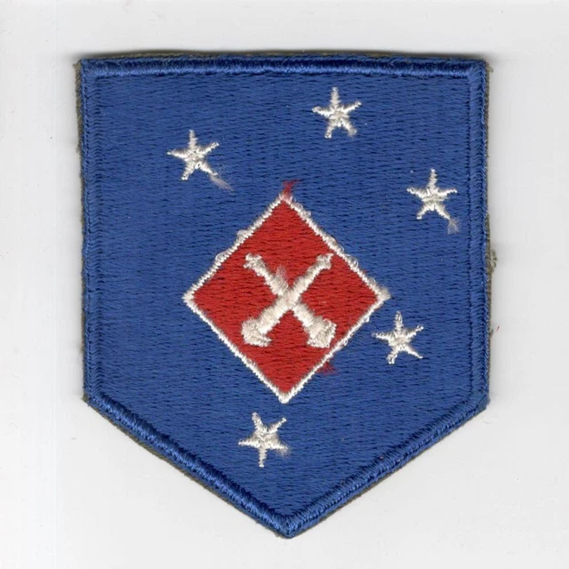 WW 2 USMC 1st Marine Amphibious Corps Artillery Battalion Patch Inv ...
