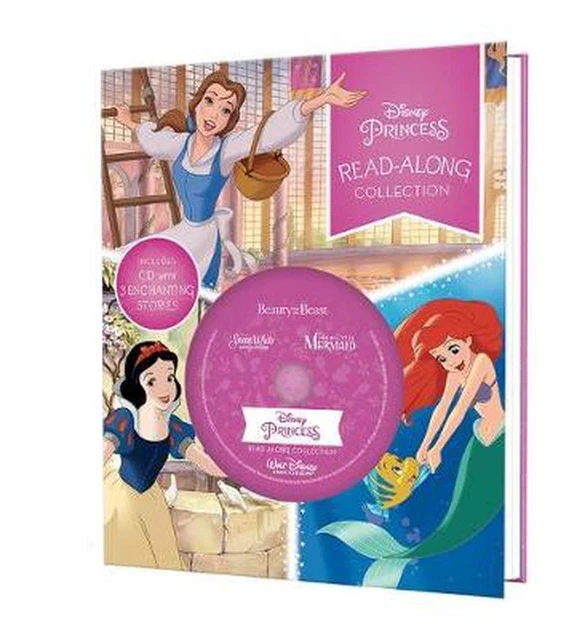 DISNEY PRINCESS: READ-ALONG Collection: Deluxe Book and CD (English ...