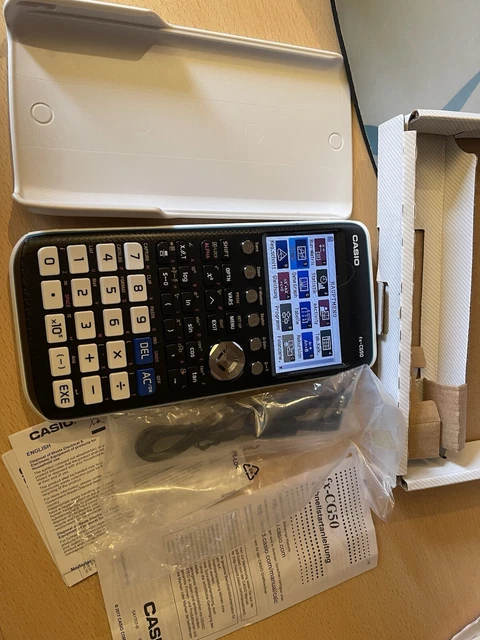 CASIO FX-CG50 GRAFIKRECHNER Programmierbar Farb Display - Mit Zubehör ...