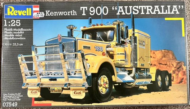 REVELL KENWORTH T900 'Australia' Semi Truck - 1:25 Scale - Model Kit ...
