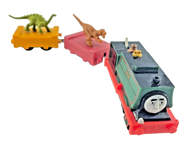 THOMAS & FRIENDS trackmaster samson dino discoveries battery operated £ ...