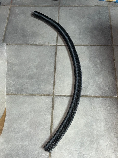 GAINE TPC FLEXICHOC 3522 IK10 Noire Ø 40 mm 1,24 metre Ignifugé ...