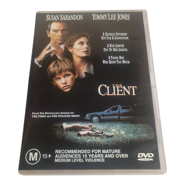 THE CLIENT DVD Susan Sarandon Tommy Lee Jones Suspense Drama Region 4 $10.95 - PicClick AU