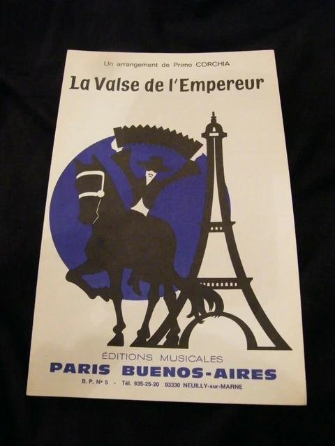 PARTITURA LA VALSE Dell'Imperatore Primo Corchia EUR 16,05 - PicClick IT