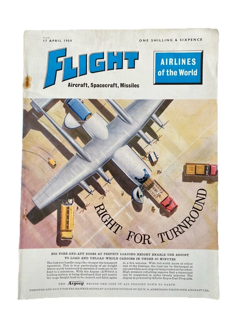 FLIGHT INTERNATIONAL MAGAZINE Aircraft spacecraft missiles 17th April ...