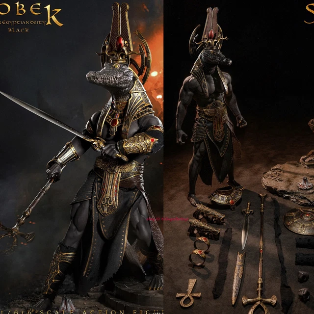 PHICEN TBLEAGUE SOBEK -Black 1/6 Scale Action Figure Collectible IN ...