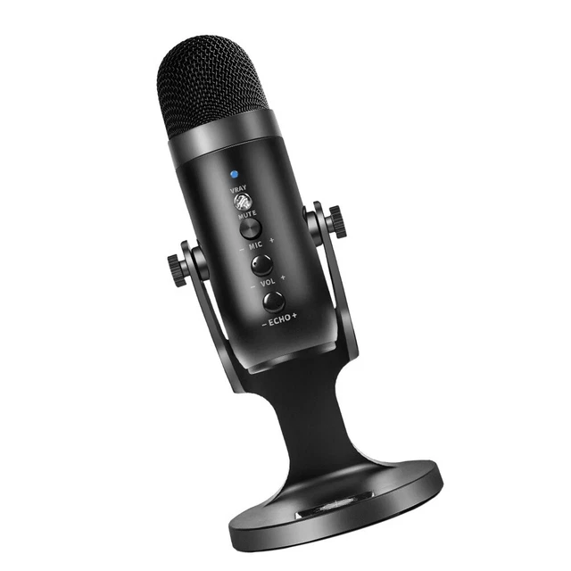 AUDIO RECORDING MICROPHONE Singing Microphone Usb Pc Recording Mic £43. ...