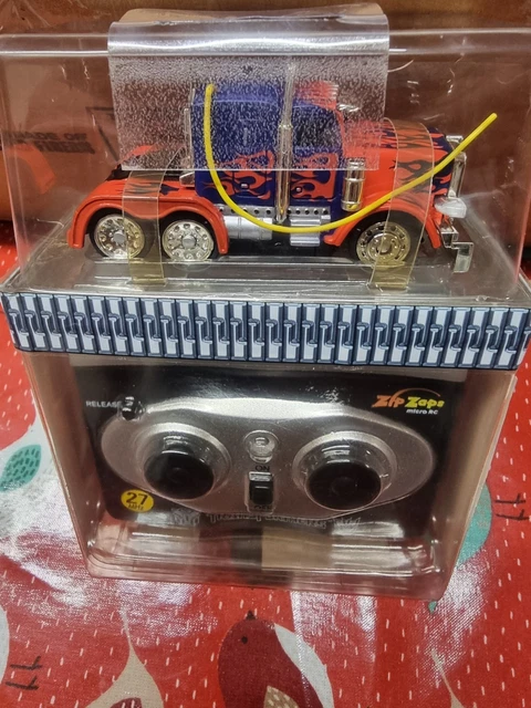 ZIP ZAPS RC micro car Transformers Optimus Prime special edition model ...