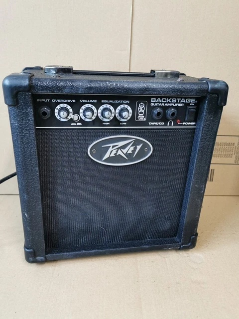 PEAVEY BACKSTAGE TRANSTUBE Series Practice Guitar Amplifier Amp £34.95 ...
