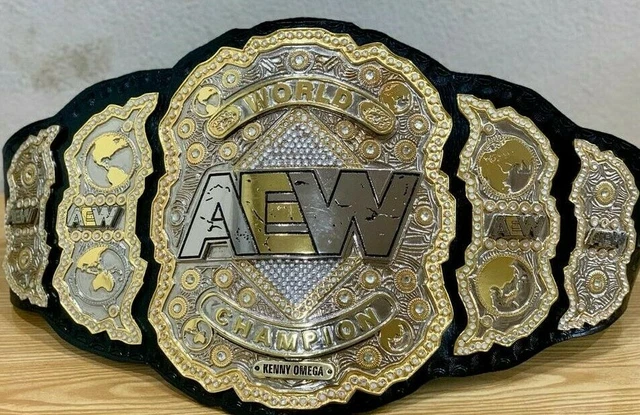 AEW WORLD CHAMPION Belt All Elite Wrestling Championship Replica Belt ...