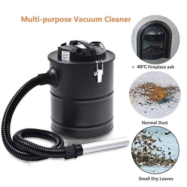 20L 1000W ASH Vacuum Cleaner Hoover with Filter for Fireplace Coal ...