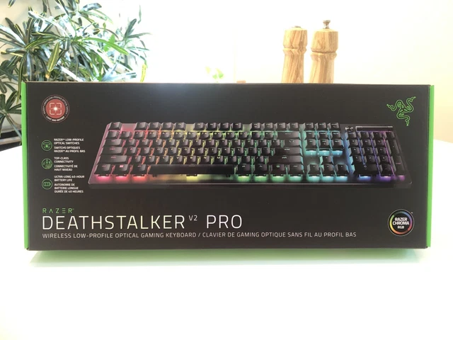 RAZER DEATHSTALKER V2 Pro Keyboard Empty Box Only $40.00 - PicClick CA