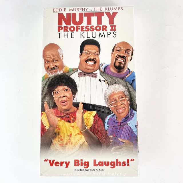 THE NUTTY PROFESSOR 2 The Klumps VHS Brand New Sealed Watermark £7.36 ...
