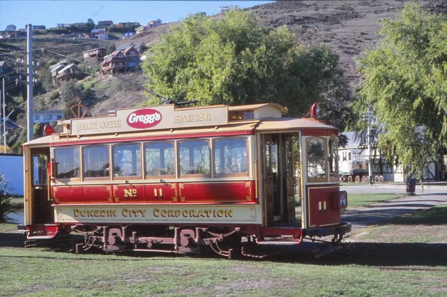 ALTES DIA STRASSENBAHN Ferrymead Museum Neuseeland Tram agü-Q7-38 EUR 1 ...