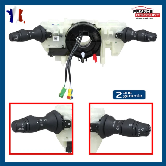 CONTACTEUR TOURNANT AIRBAG commodo pour RENAULT SCENIC III MEGANE III ...