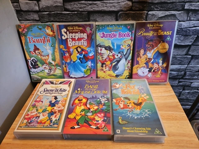 WALT DISNEY CLASSICS VHS Video Bundle, 7 Disney VHS Videos £4.87 ...