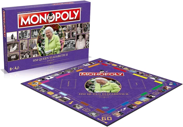 JEU DE SOCIÉTÉ Monopoly de Sa Majesté la Reine Elizabeth II EUR 77,98 ...