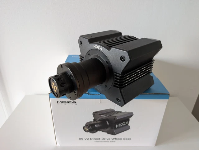 MOZA R9 V2 Direct Drive Wheel Base Mit Original-Zubehör EUR 279,99 ...