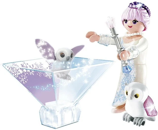 PLAYMOBIL MAGIC PLAYMOGRAM 3D Ice Flower Princess 9351 Winter ...