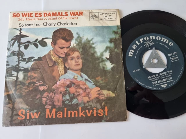 SIW MALMKVIST - So wie es damals war 7'' Vinyl Germany EUR 24,99 ...