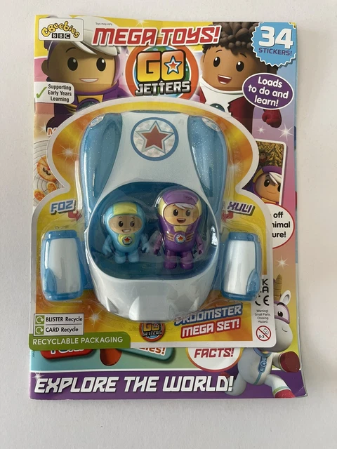 CBEEBIES GO JETTERS magazine #76 Vroomster Toy £10.00 - PicClick UK