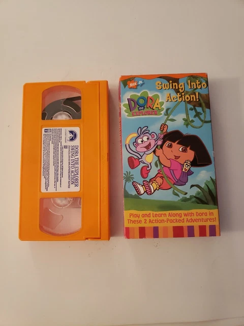 Dora The Explorer Swing Into Action Vhs