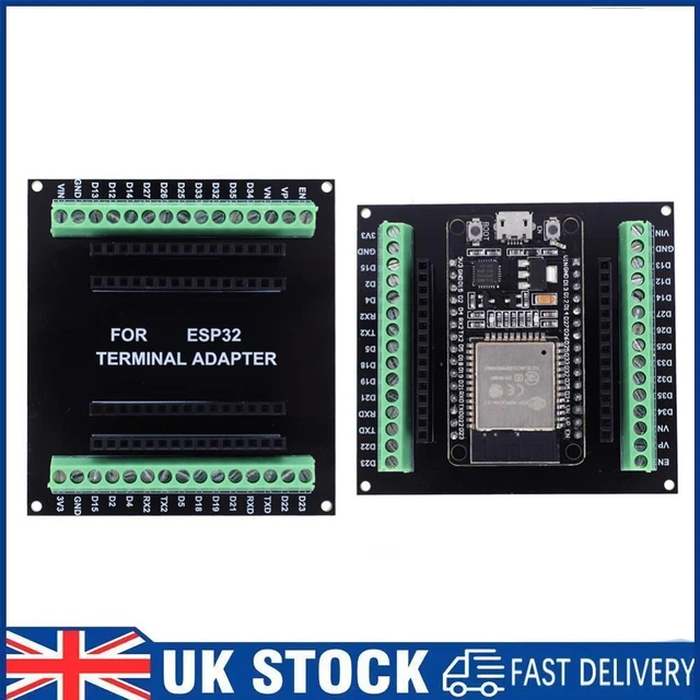 Esp32 Gpio 1 Into 2 Breakout Board Cp2102 Nodemcu 32s Lua Development Module £609 Picclick Uk