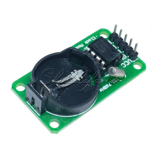 RTC DS1302 REAL Time Clock Module Arduino AVR ARM PIC SMD than DS1307 S ...