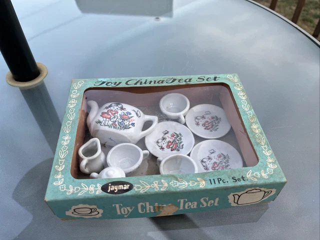 VINTAGE JAYMAR TOY China Tea Set Made In Japan £8.41 - PicClick UK