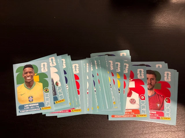 PANINI FIFA WORLD Cup 2026 Base Bundle X52 random stickers £7.99 ...