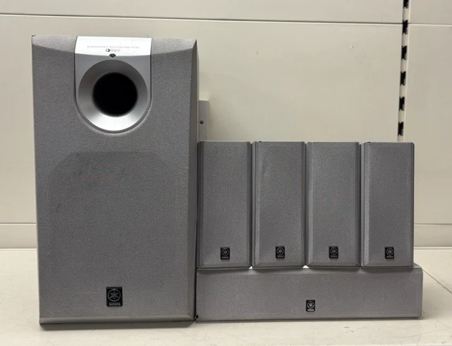 YAMAHA SW-P130 5.1 Channel Home Theatre Speaker System £10.50 - PicClick UK