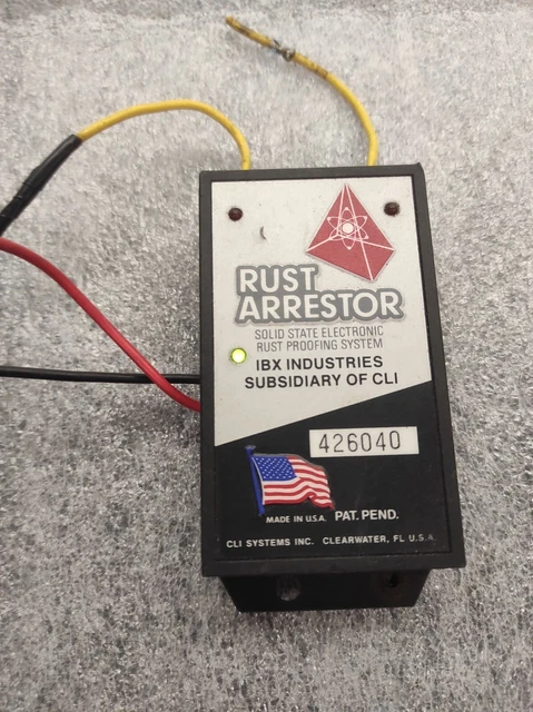 RUST ARRESTOR ELECTRONIC Rust Corrosion Control Module IBX Industries ...