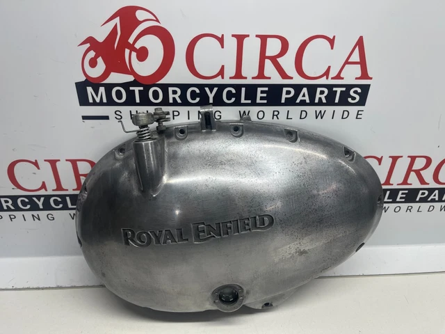 ROYAL ENFIELD INTERCEPTOR Continental GT 650 Clutch Cover Silver ...