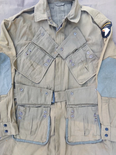 WW2 US ARMY American WWII Impressions M1942 M42 Paratrooper Jacket ...
