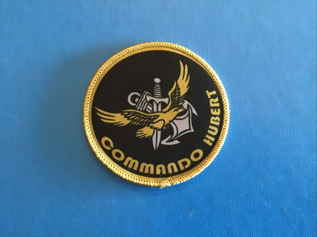 ECUSSON INSIGNE PATCH Tissus Militaire Armee Commando Hubert Marine EUR ...