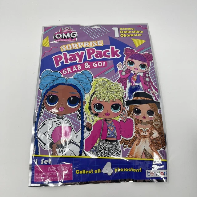LOL SURPRISE DOLLS Play Pack Grab & Go And Coloring Activity Book With ...