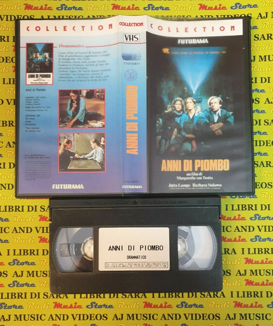 VHS FILM ANNI DI PIOMBO Jutta Lampe Barbara Sukowa Trotta FUTURAMA (F39 ...