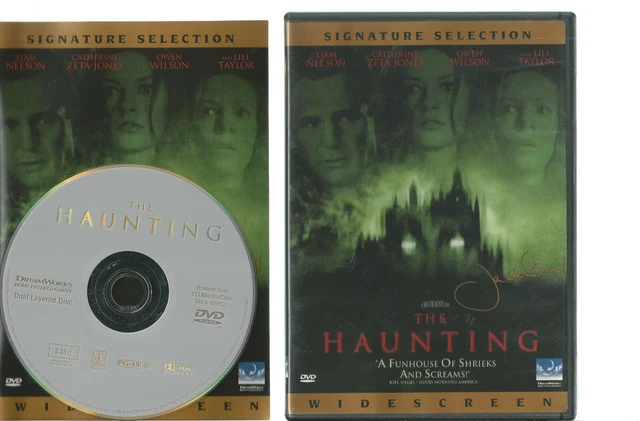 THE HAUNTING (DVD, 1999, Widescreen Signature Selection) Disc & Cover ...