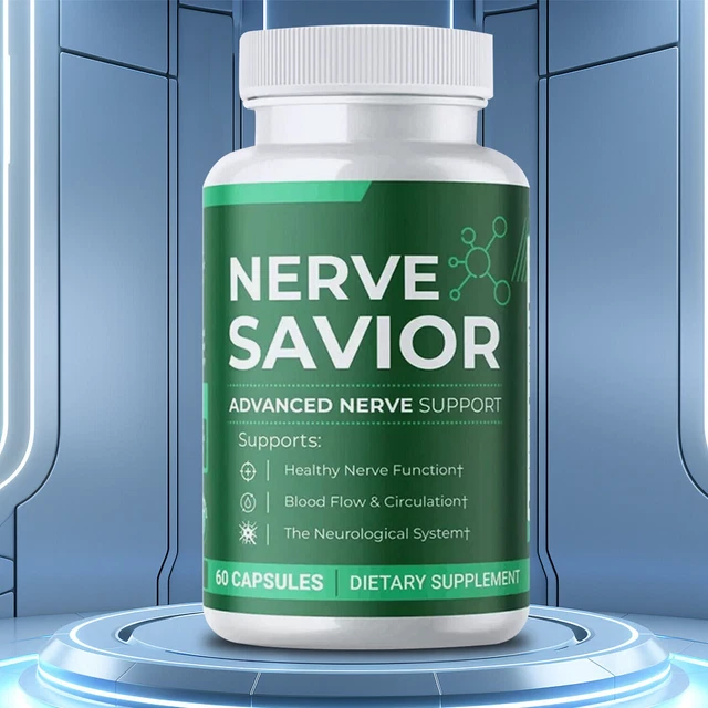 NERVE SAVIOR ADVANCED Nerve Support Formula -Neuropathy Pain Relief R ...