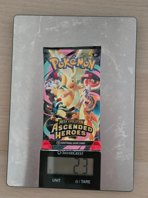 POKÉMON TCG ASCENDED heroes super heavy 23g pack! Ultra rare possible ...