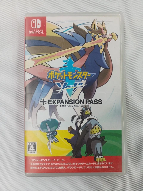 NINTENDO HAC-P-ALZAD POKEMON Espada Pase de Expansión 0522-9 EUR 144,78 ...