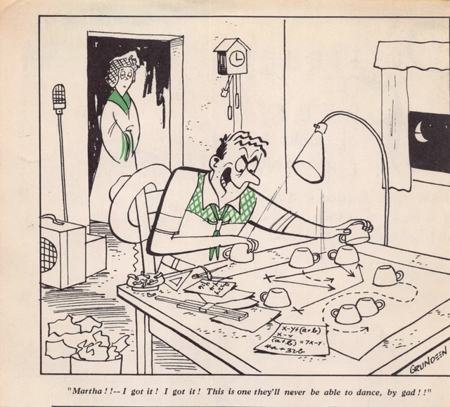 FRANK GRUNDEEN US Animator Comics Artist Cartoon Drawing Vtg Magazine ...