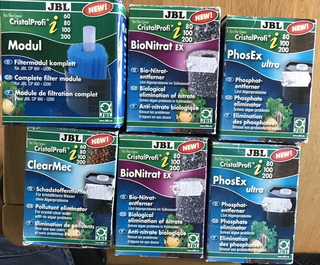 BULK JBL* PHOSEX Ultra/BioNitrat Ex/ClearMec /Modul CristalProfi i60/80 ...
