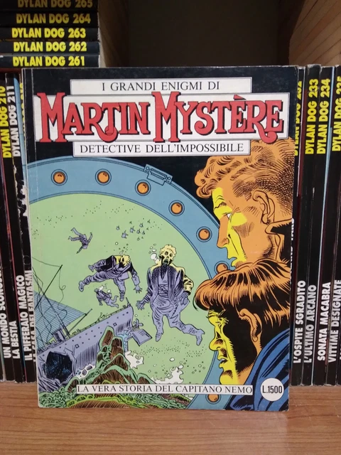 MARTIN MYSTERE PRIMA Edizione 69 La vera storia del Capitano Nemo - DP ...