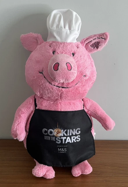 PERCY PIG 60CM Plush Cooking With The Stars Limited Edition Chef Large ...